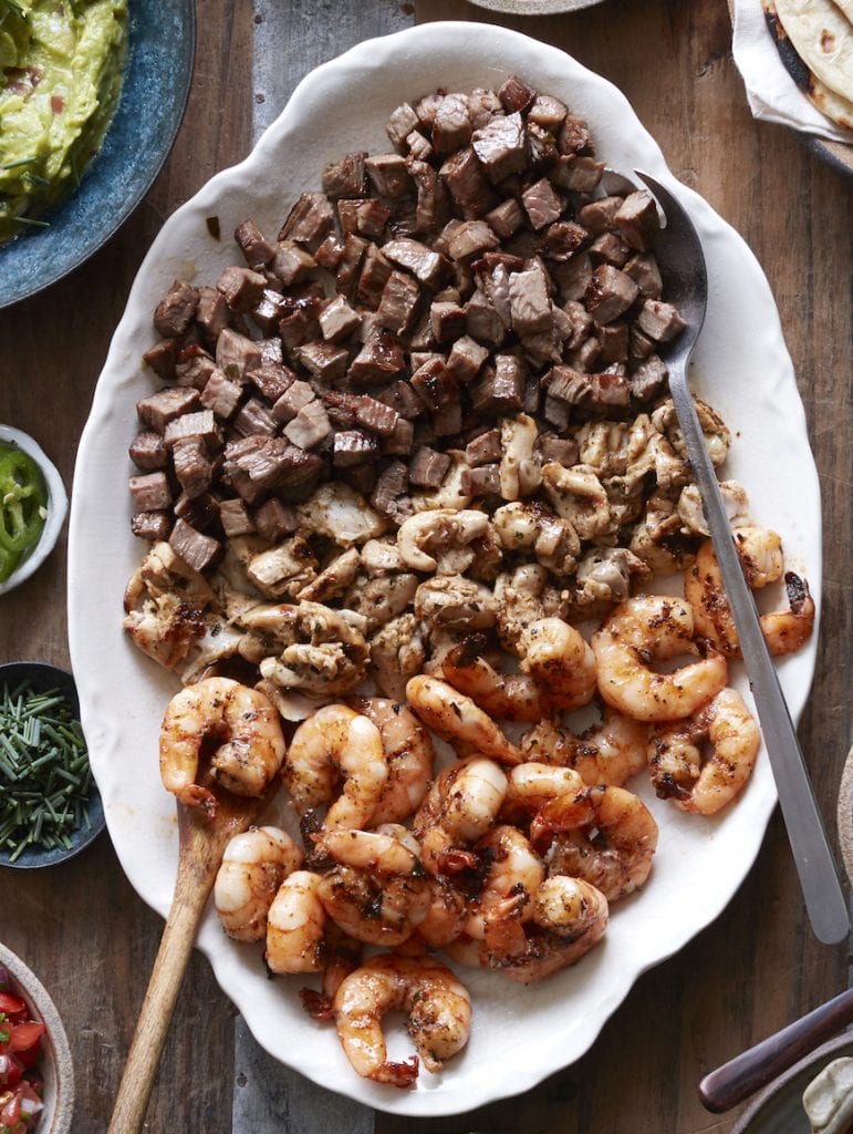 Family Style Taco Bar - What's Gaby Cooking