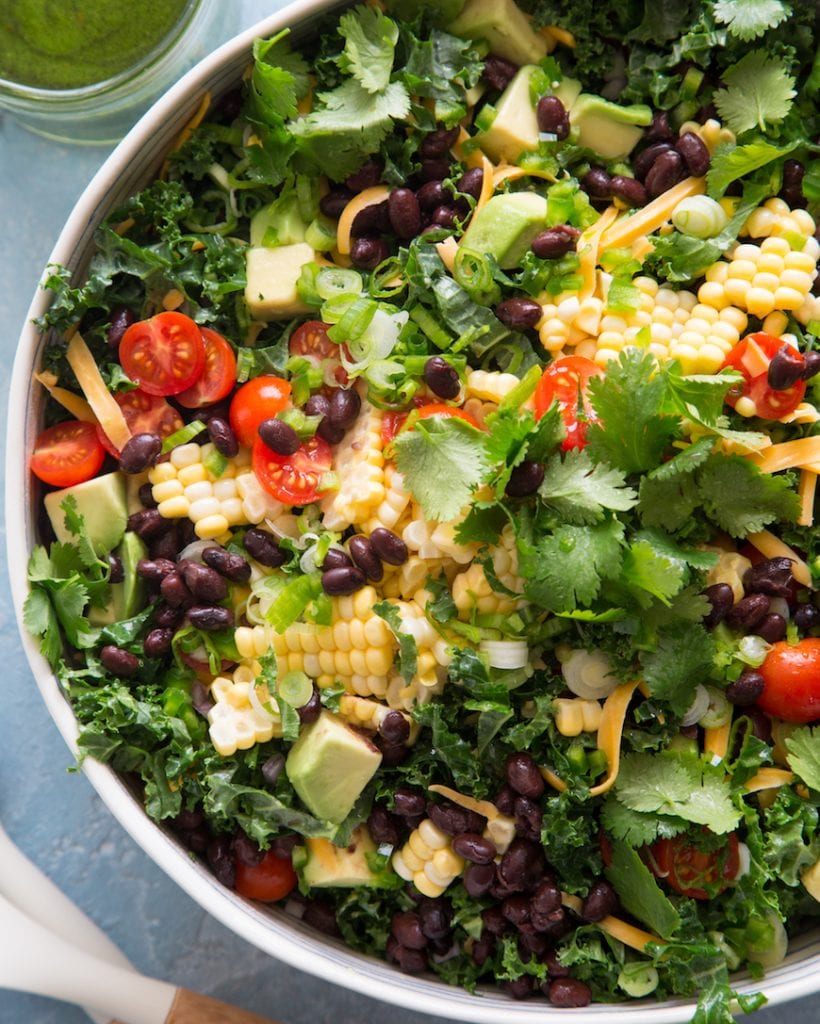 Kale Taco Salad - What's Gaby Cooking