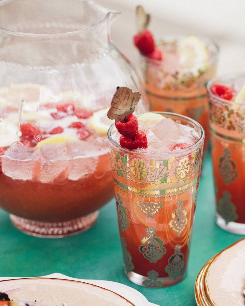 Sparkling Raspberry Lemonade - What's Gaby Cooking